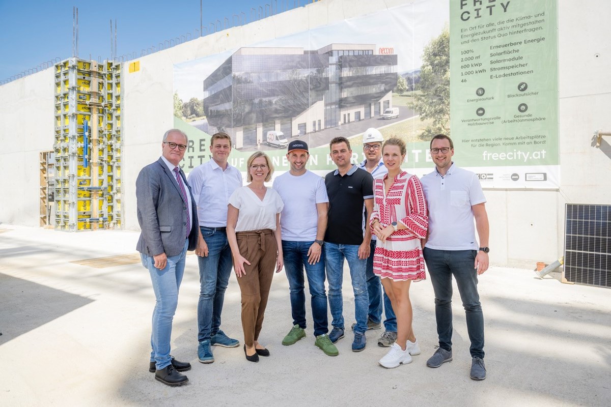 SWIETELSKY baut nachhaltiges neoom-Headquarter „Free City” | Swietelsky AG